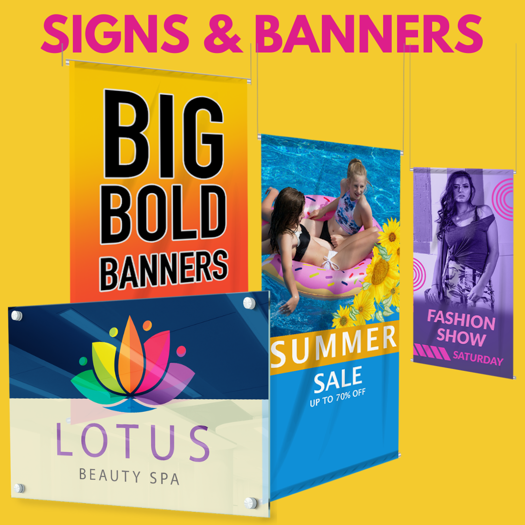 Signs & Banners - Print North Valley
